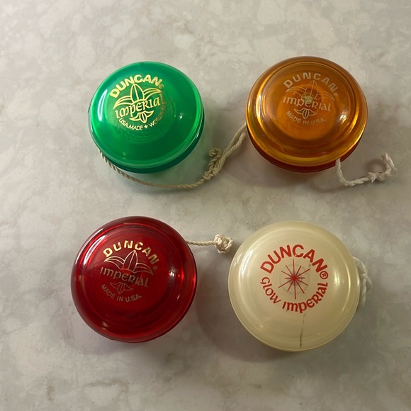 Duncan Imperial | Toys | Vintage Duncan Imperial Yoyo Lot 4 Made In Usa ...